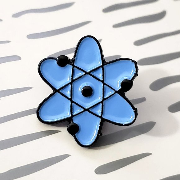 Jewelry | Science Atom Pin Badge Brooch | Poshmark